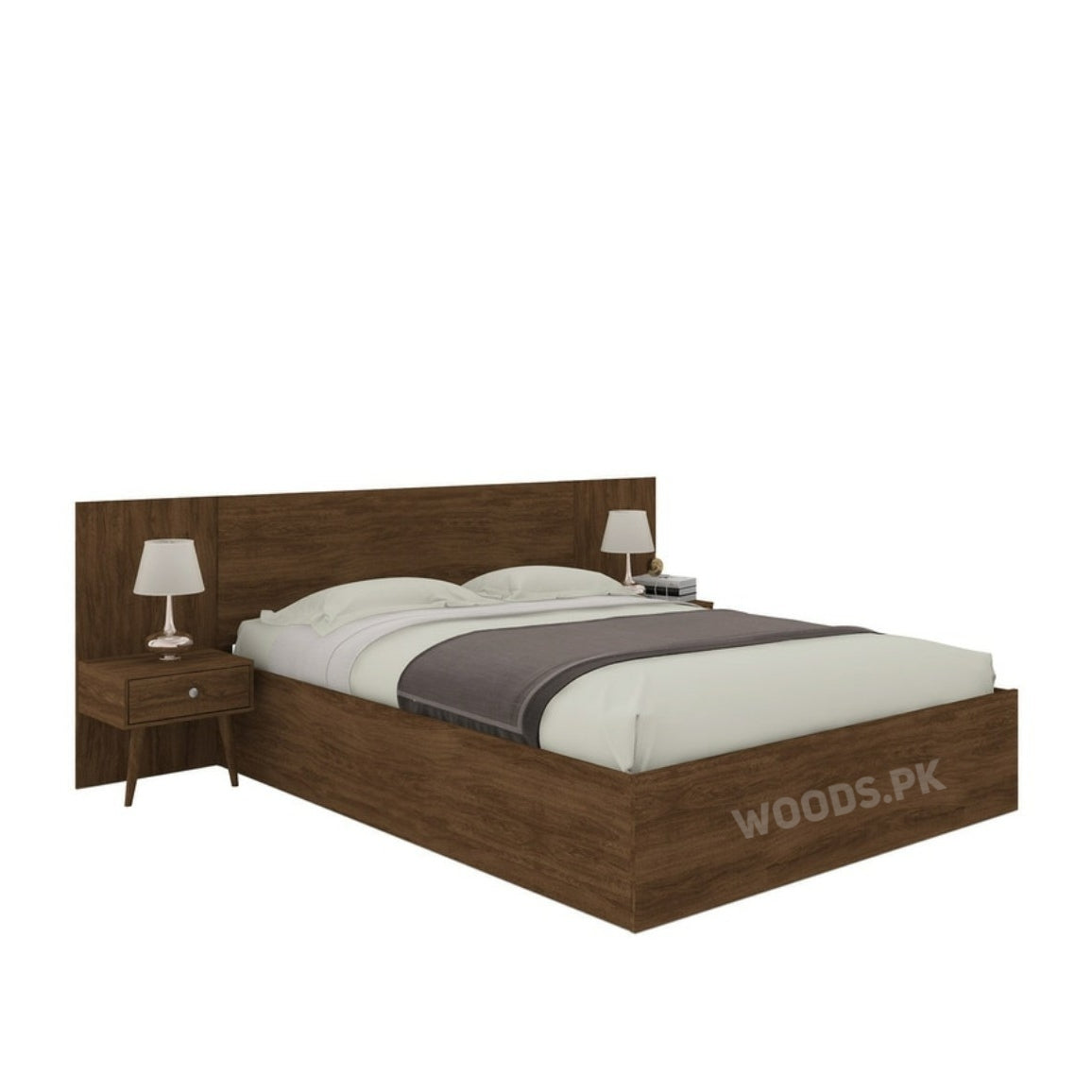 Reuben Double Bed – Woods.pk
